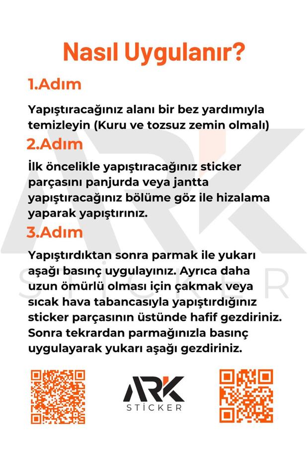Ark Sticker Hyundai İ20 2014-2020 Üst Gündüz Led Sticker Set Hologram ...