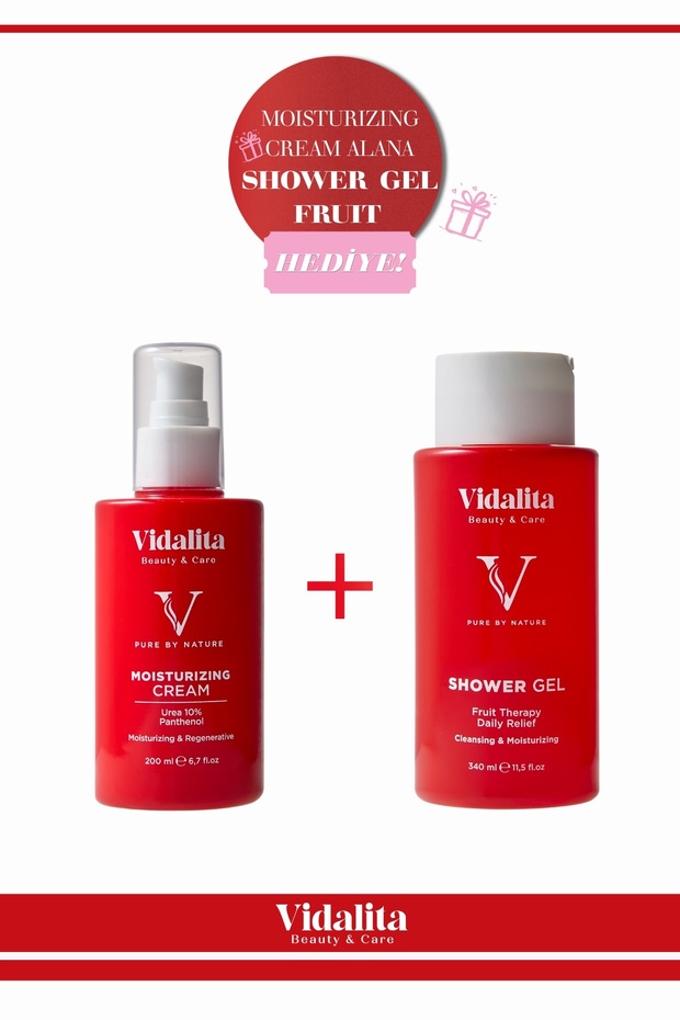 Vidalita Beauty & Care %10 Urea Nemlendirici Vücut Kremi 200 ml ...