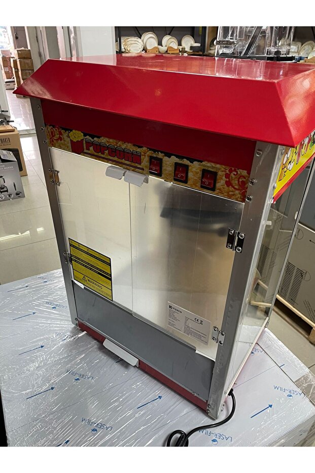 EGE2K VOSCO VZA803 PATLAMIŞ MISIR MAKİNESİ KRAL ŞAKİR BASKILI SETÜSTÜ ...