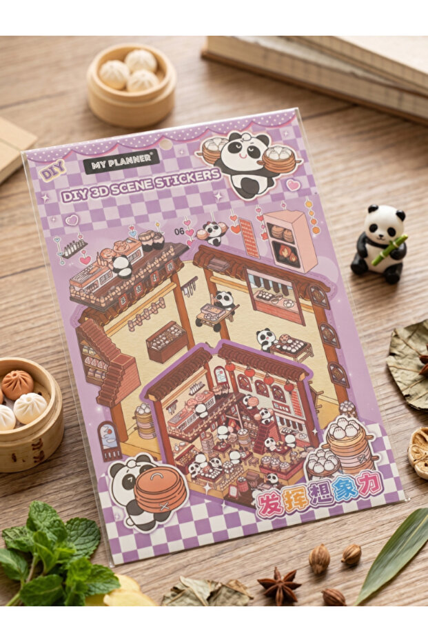 Bam 3D DIY Kendin Yap Sticker Seti - Fiyatı, Yorumları