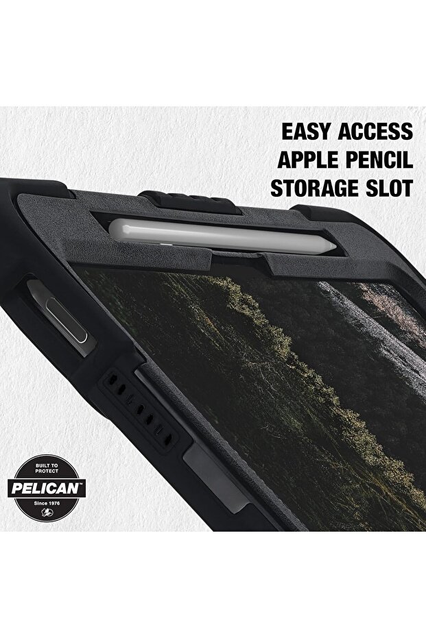 Fogy iPad Air 13 (M2/M3/M4) Uyumlu Standlı El Geçmeli İpli Karbon Desen ...