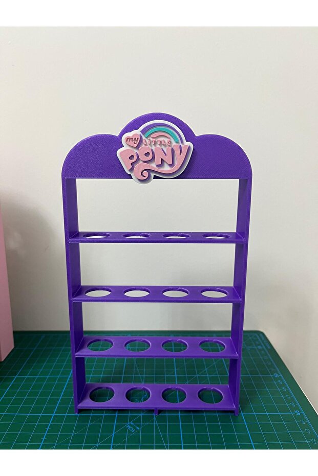 SG Studio My Little Pony Temalı Flipperz Oyuncak Standı Mor Oyuncak ...