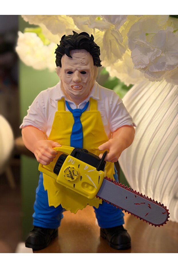 printlabtr Leatherface Figürü – 30 CM Koleksiyonluk Korku Karakteri ...
