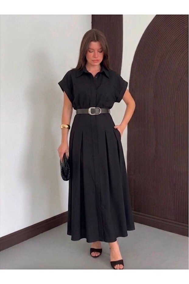 Volans Moda 4220 KETEN ELBISE - Fiyatı, Yorumları