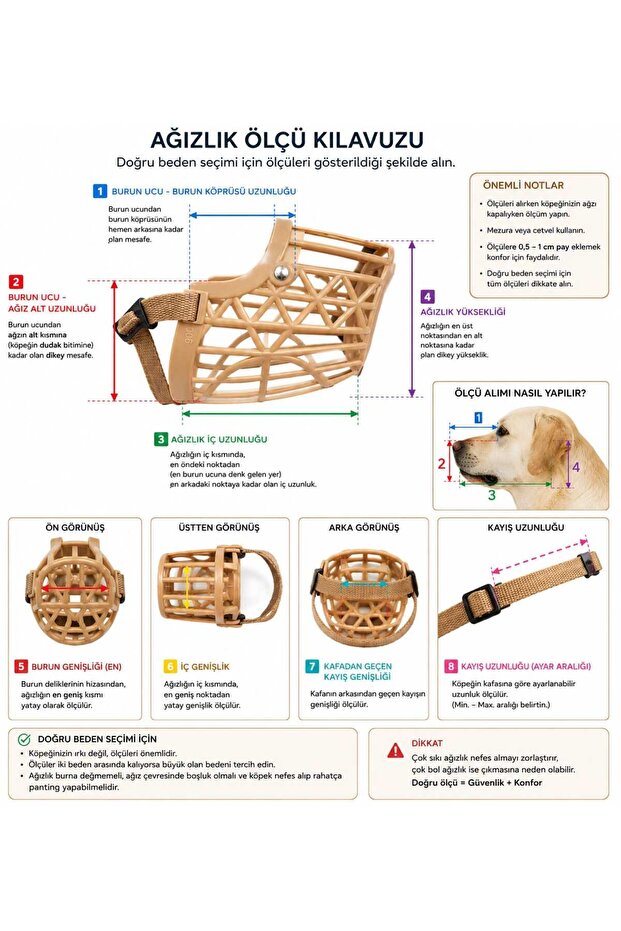 MEDUSA XXXL BEDEN DEV IRK KÖPEKLER İÇİN AĞIZLIK - Fiyatı, Yorumları