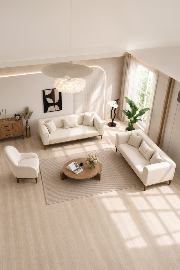 İYENA HOME LİVİNG Pierro 3+3+1 Modern Koltuk Takımı - Fiyatı, Yorumları