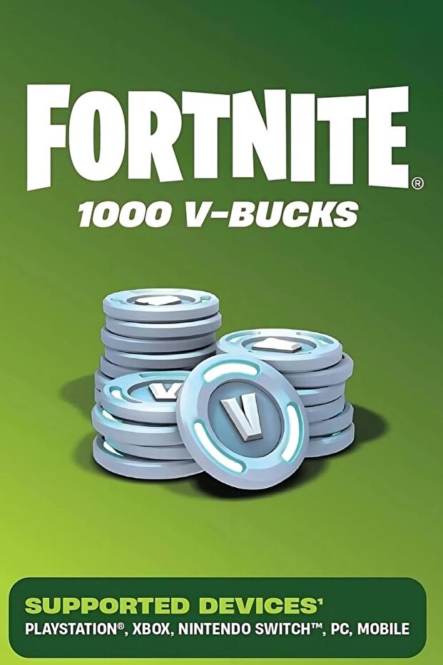 EPİC GAMES Fortnite - 1000 V-Bucks Gift Card - Fiyatı, Yorumları