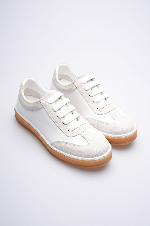 Calvano MRCALVANO Kadın %100 Hakiki Deri Sneaker Günlük Premium Spor ...