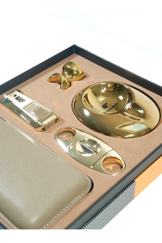Parmida Cohiba Beşli Gold Siyah Puro Seti CST0305 - Fiyatı, Yorumları