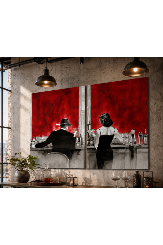 My canvas C2 Art Collection The Gentleman & The Lady Modern Kanvas ...