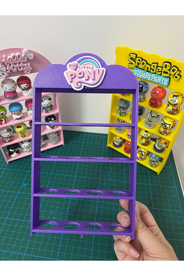 SG Studio My Little Pony Temalı Flipperz Oyuncak Standı Mor Oyuncak ...