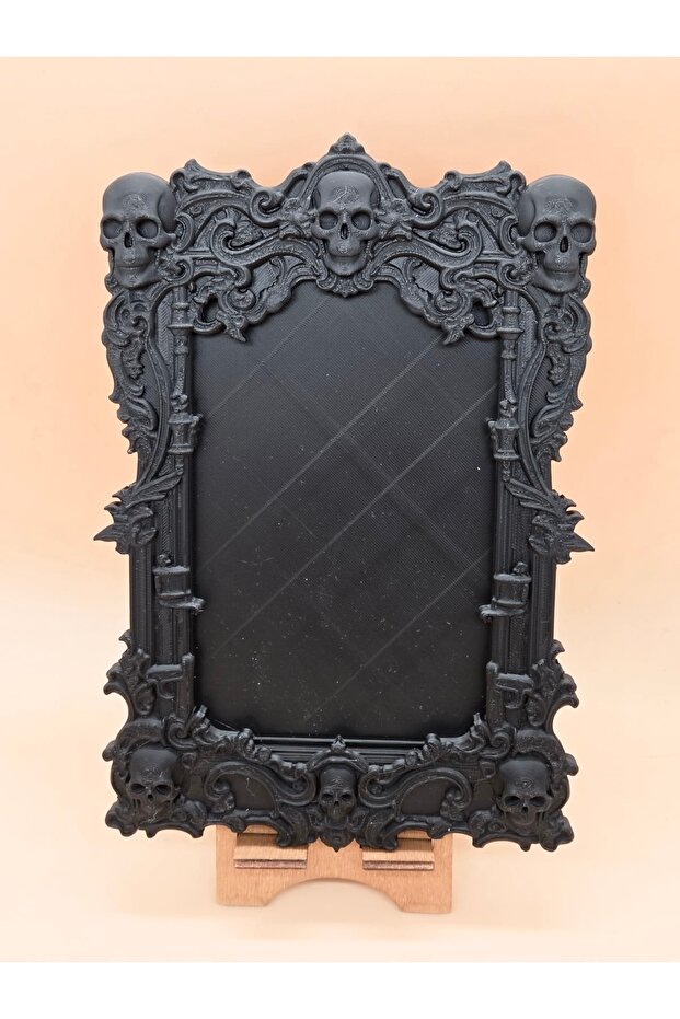 TRİMENT3D Shadow Skull – Barok Gotik Çerçeve - Fiyatı, Yorumları