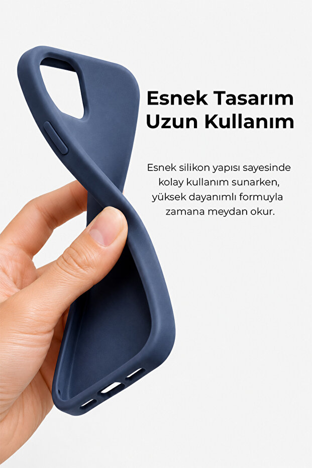 KILIFOLOG iPhone 13 Uyumlu Şık Sevimli Ördek Kurdele Tasarımlı Koruyucu ...