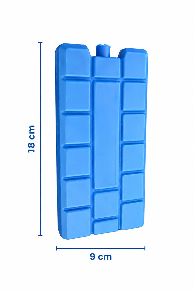 KEA Buz Aküsü 18x9 cm Soğutucu Jel Blok Termos Çanta Buzluk Kamp Piknik ...