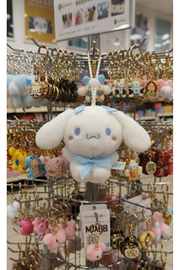 Takara Tomy Cinnamoroll anahtarlık 12cm tüylü sanrio hello kitty ...