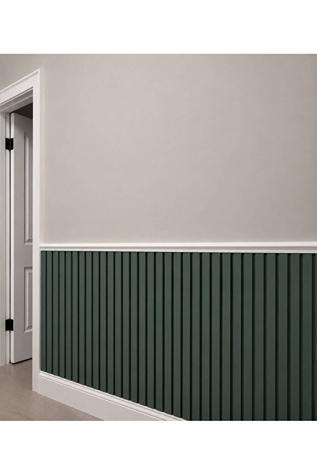 DETAYPOLİURETAN Mdf Ahşap Akustik Duvar Paneli 60-90 Cm ( Yeşil ...