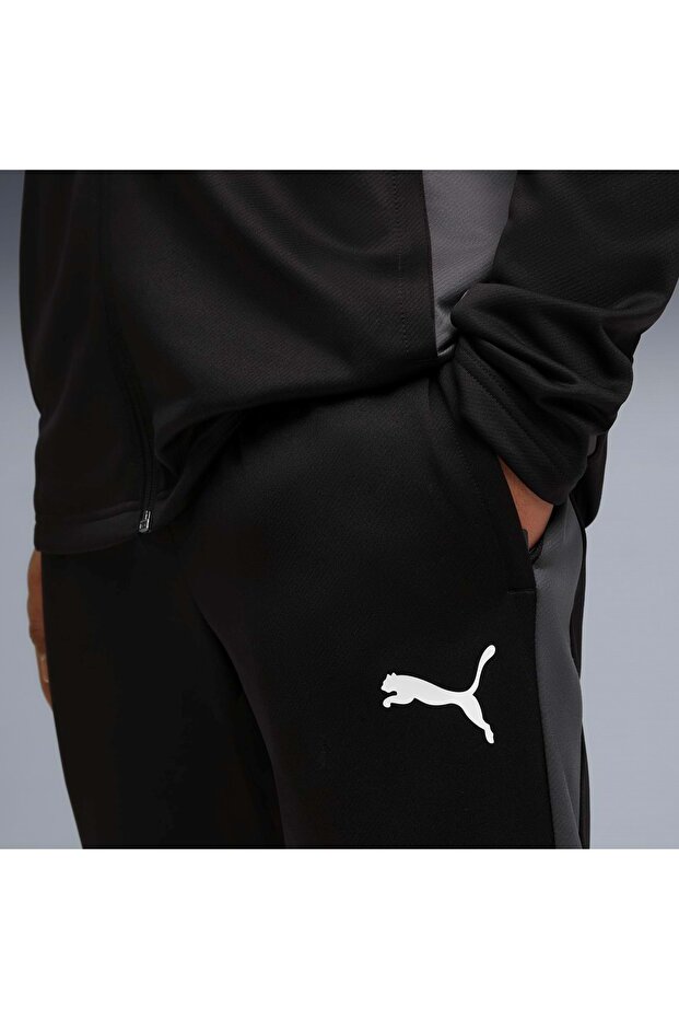 Puma 660576 Individuallıga Tracksuit Erkek Günlük Eşofman Takımı SİYAH ...