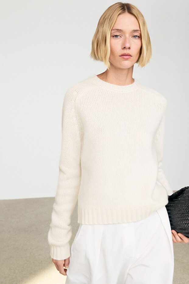 Massimo Dutti %100 kaşmir kısa triko kazak - Fiyatı, Yorumları