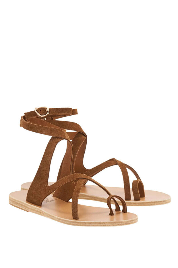ANCIENT GREEK SANDALS Demi Taba Kadın Süet Sandalet - Fiyatı, Yorumları