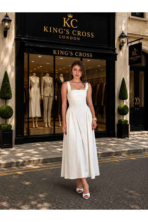 kings cross st store Groplu Çizgili Elbise - Fiyatı, Yorumları