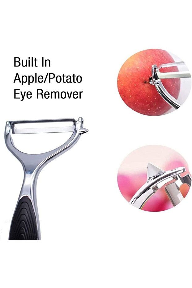 BPA Silk Route - Peeler Potato Vegetable Accessory, Kitchen Premium ...