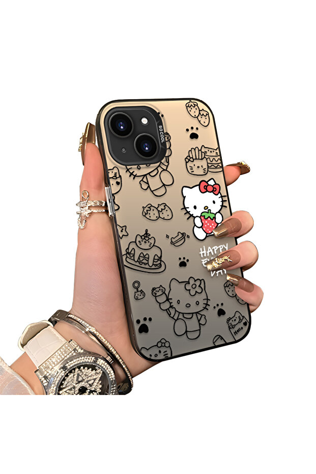 SLIMFELT iPhone 13 Mini Uyumlu Sevimli Anime Kılıf, sade uyumlu model ...