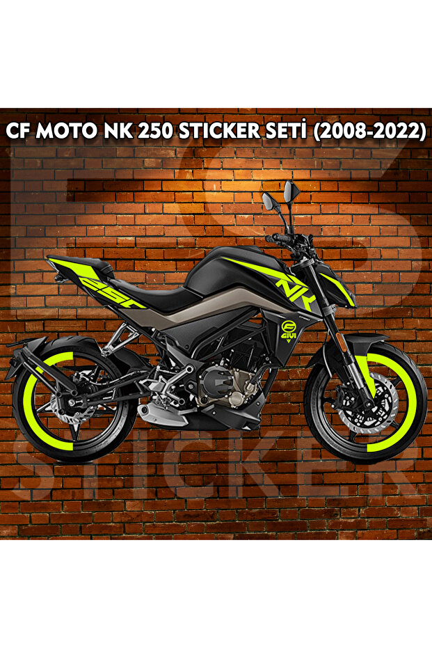 es sticker CF MOTO NK 250 İLK KASA STİCKER SETİ - Fiyatı, Yorumları