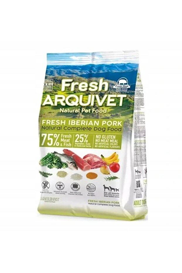 ARQUIVET Fresh dog food Pork and ocean fish semi-moist 2x2.5kg- Trendyol