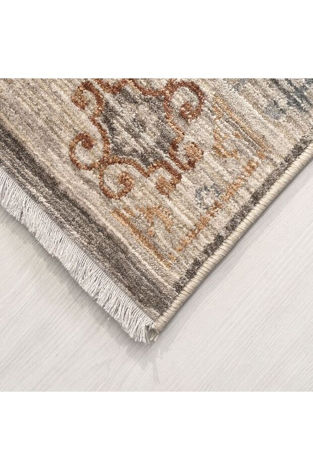 Derya Home Arven 07 Vintage Eskitme Desen Premium Modern Salon Halısı ...