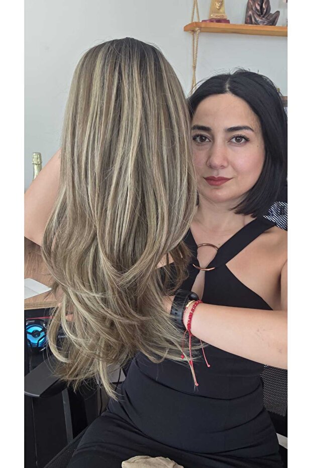 Perukçu Alev GERÇEK SAÇ DOKUSUNDA SENTETİK TÜL PERUK /PERUKÇU ALEV ...