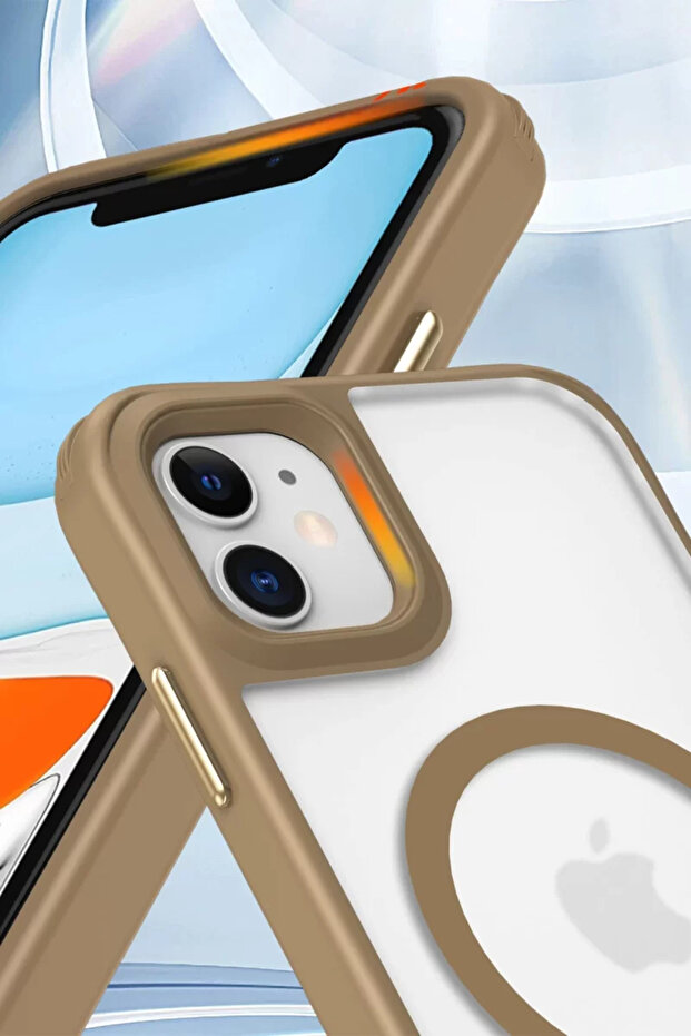 markentegra Apple iPhone 12 Kılıf Enka Magsafe Silikon Kılıf - Titan ...