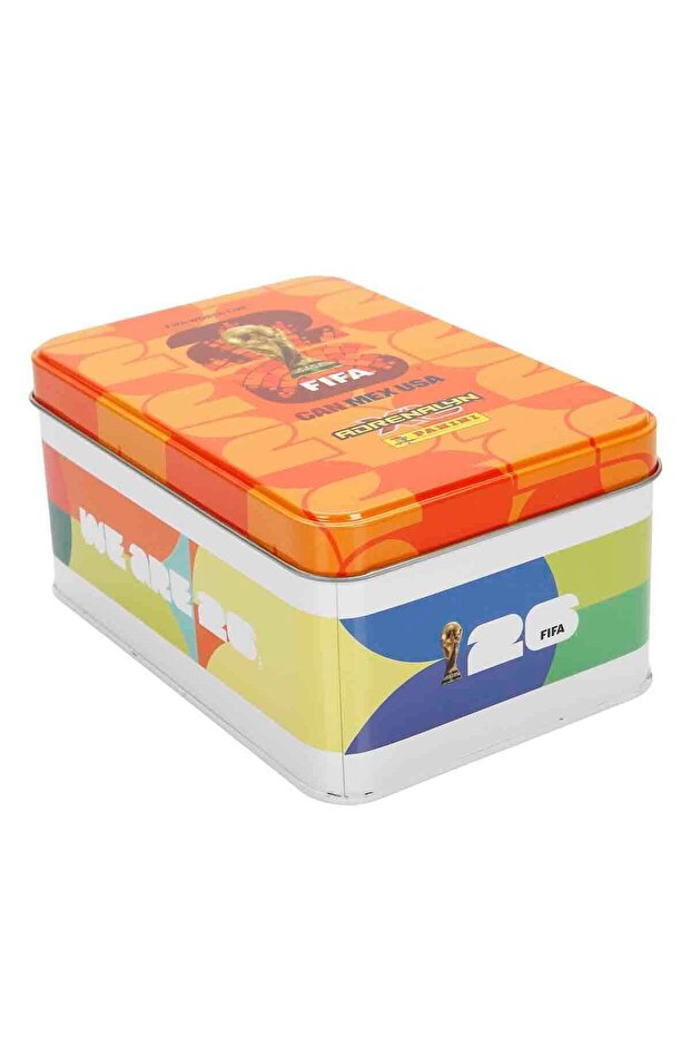 Panini Fifa World Cup 2026 Adrenalyn XL Trading Card Metal Box Orange ...
