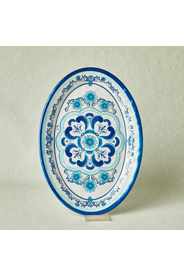 Karaca Blue Harmony Melamin Kayık Tabak 30,5 cm - Fiyatı, Yorumları