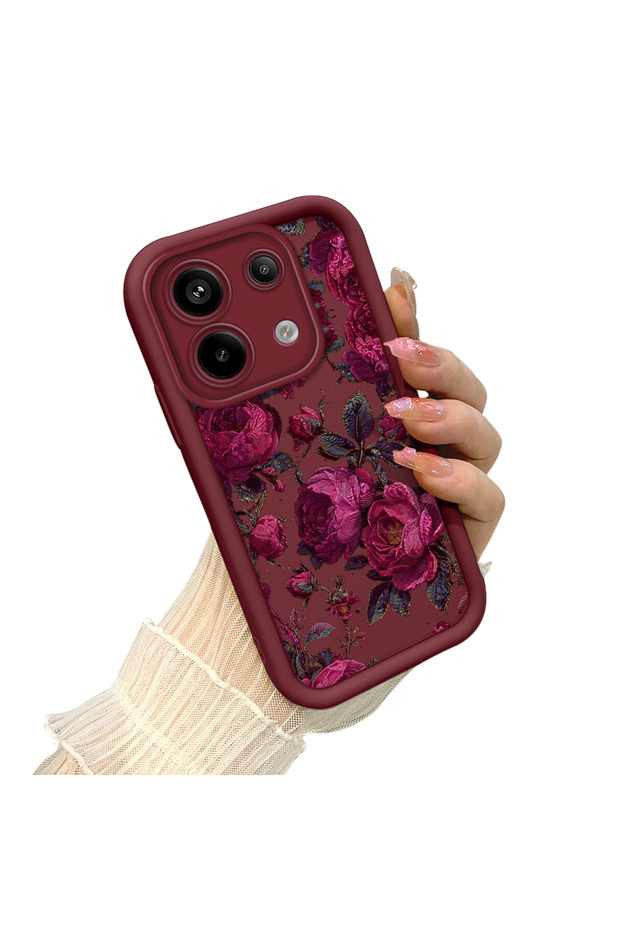 ARTISHELL Redmi Note 13 Pro 5G Uyumlu Şık çiçek desenli, dayanıklı ...