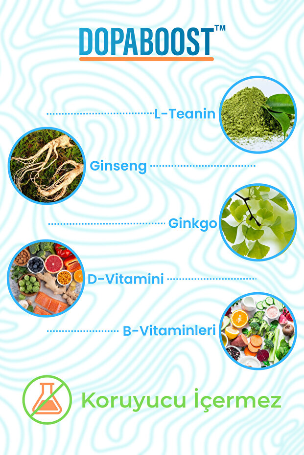 DopaBoost Focus Zihinsel ve Beyin Sağlığı Destekleyici Multivitamin ...