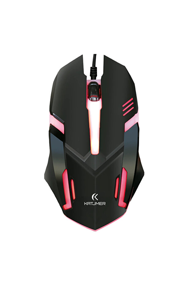 KATJMER RAGE Kablolu Gaming Mouse | RGB Aydınlatma | 1000 DPI Optik ...