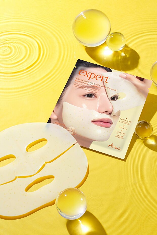 Ariul Expert Vita Exosome Collagen Hydrogel Mask- Vitamin & Eksozom ...