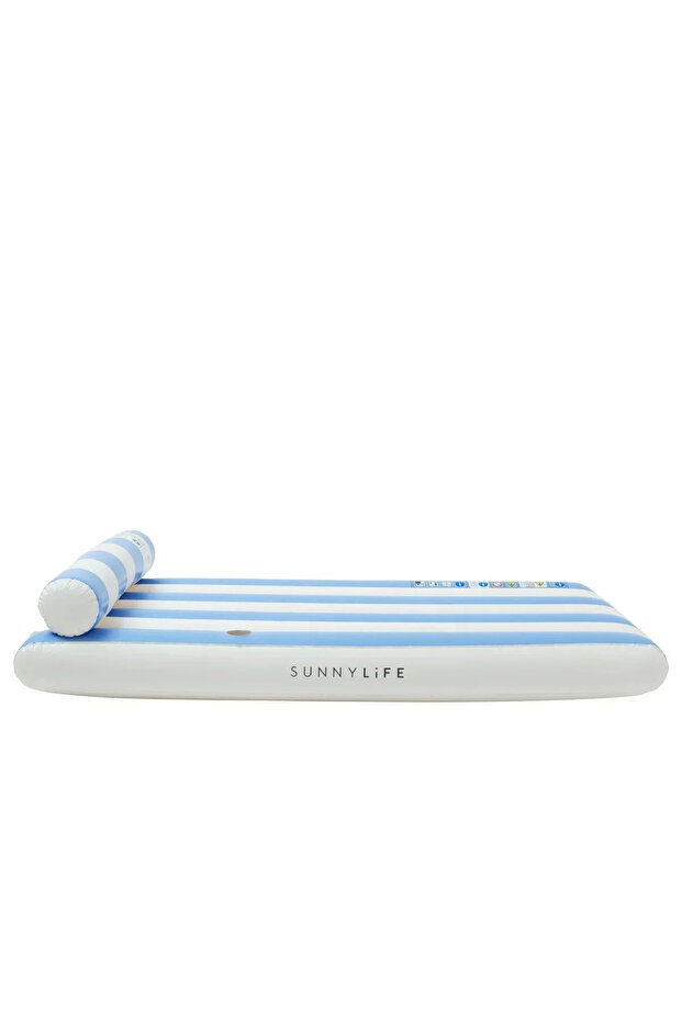 SunnyLife Luxe Lilo Mavi Çizgili Şişme Deniz Yatağı - Fiyatı, Yorumları