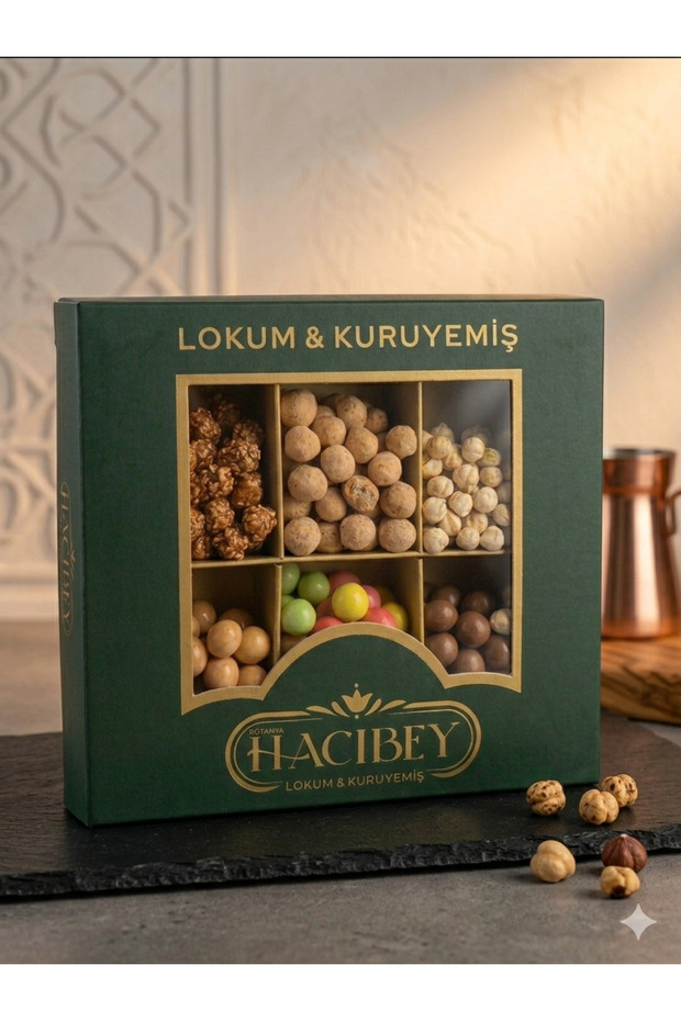 HACIBEY LOKUM KURUYEMİŞ ÇİKOLATA KARIŞIK 3 TUZLU 3 TATLI LEBLEBİ ...