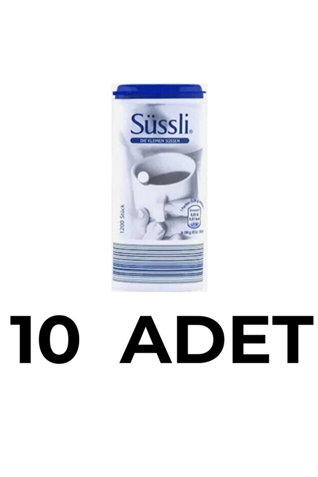 Süssli Tatlandırıcı 1.200 Tablet X 10 Adet - Fiyatı, Yorumları