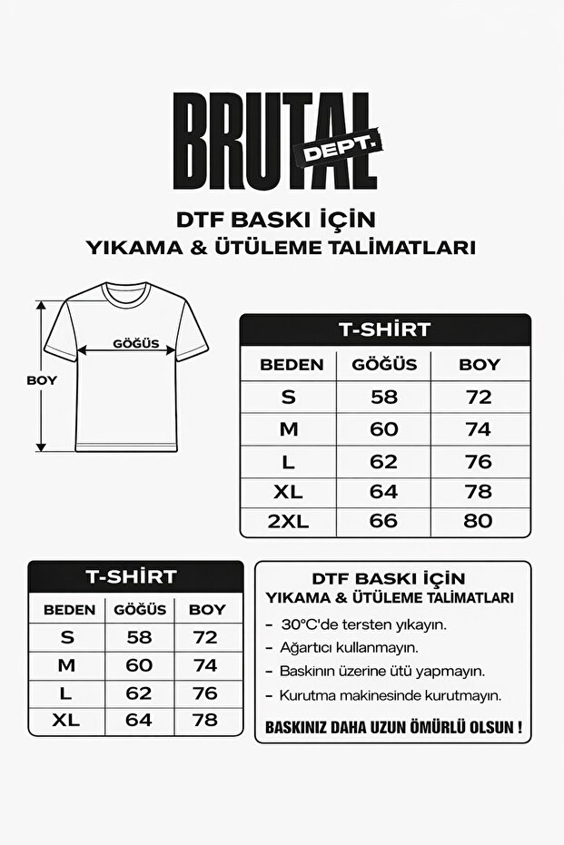 Brutal Dept. Demon Slayer Shinobu Kocho Kelebek Baskılı Oversize T ...