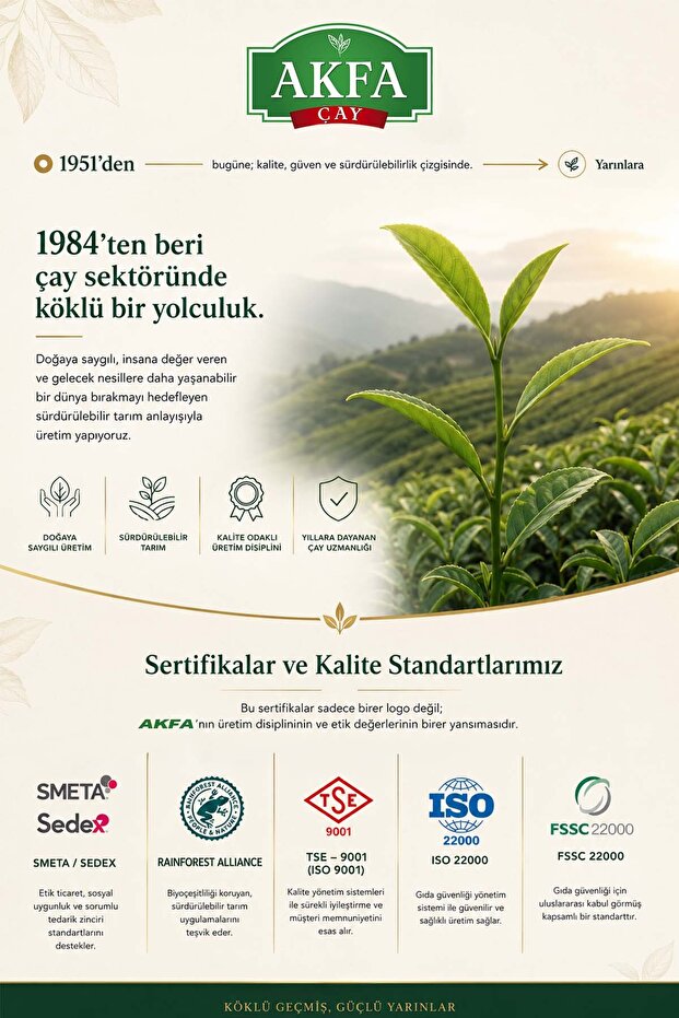 AKFA ÇAY Blend İlk Hasat Dökme Mayıs Çayı 3 kg (500 g X 6 Adet ...