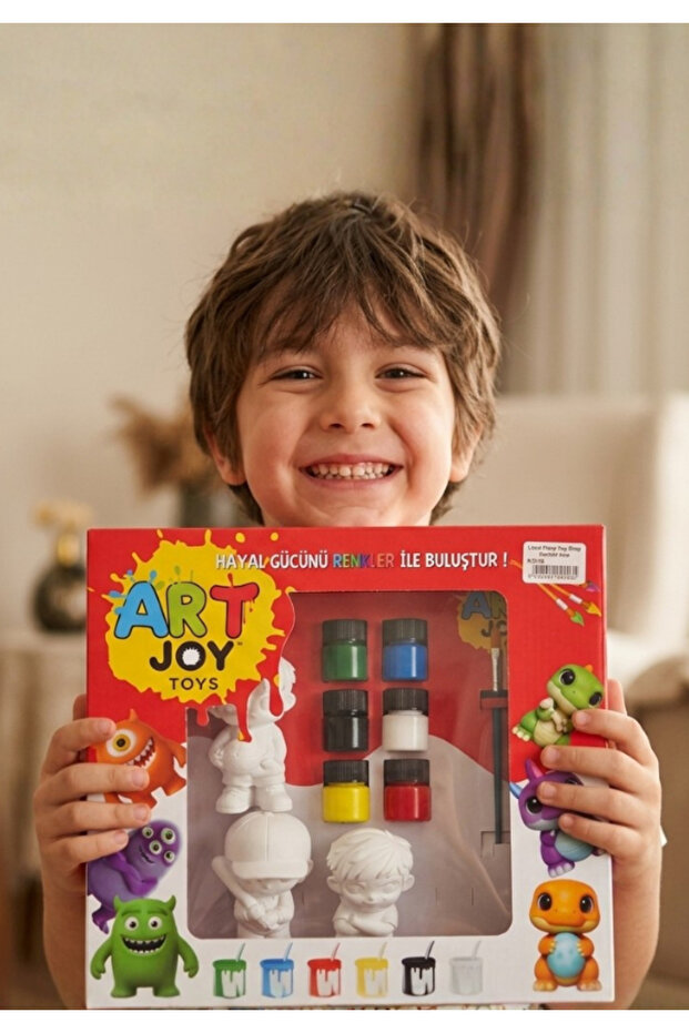 ART JOY TOYS 3D Boyanabilir Figür Seti – Sporcu Serisi 3’lü Çocuk ...