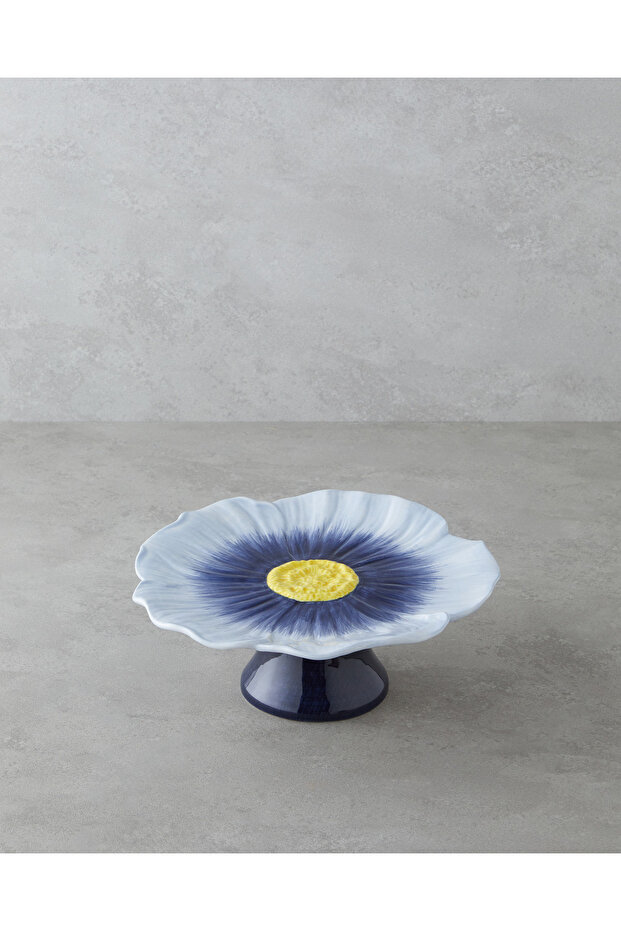 English Home Flowerella Dolomite Kek Standı 26 cm Mavi - Fiyatı, Yorumları