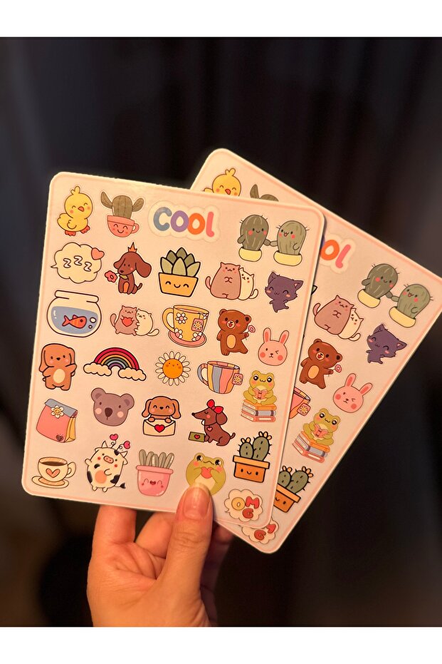 CRN Sevimli Hayvanlar Sticker Seti - Fiyatı, Yorumları