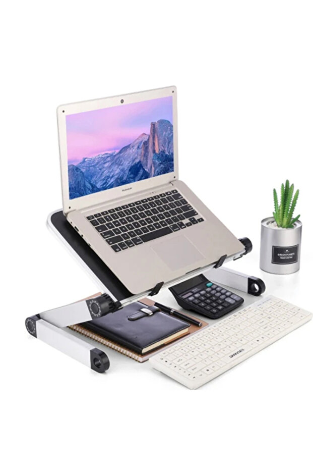Bowie Soğutuculu yükseklik ayarlı laptop standı çalışma masası laptop ...