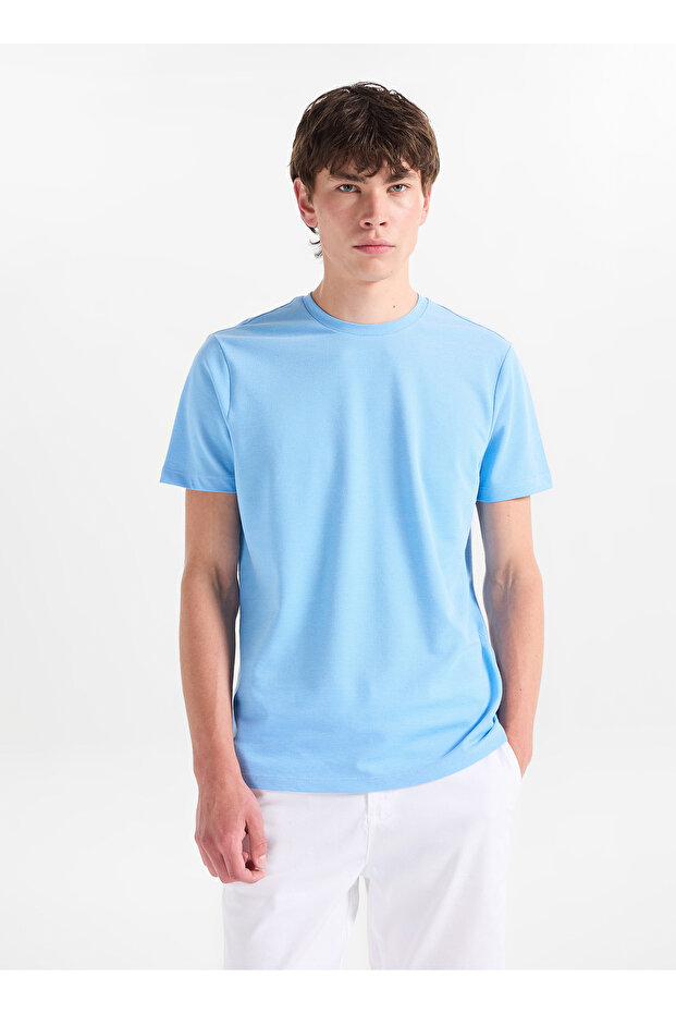 Altınyıldız Classics Mavi Erkek Slim Fit T-Shirt ACE091262933 - Fiyatı ...