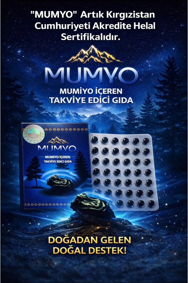 MUMYO Katkısız saf Mumiyo Tablet - Fiyatı, Yorumları