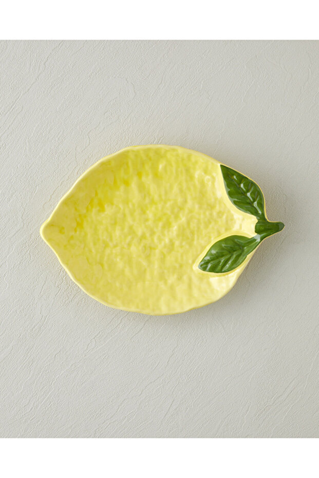 English Home Lemonella Seramik Kayık Tabak 27x19x3 cm Sarı - Fiyatı ...