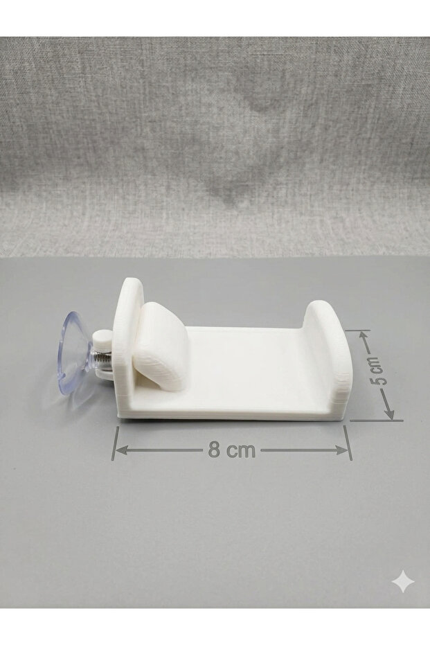 3D Betta Balığı İçin Özel Tasarım PETG Beyaz Dinlenme Yatağı - 8x5 cm ...